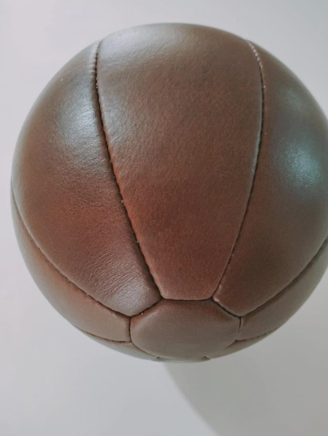 1900 Vintage Leather Soccer Ball | Handmade Historical Football ...
