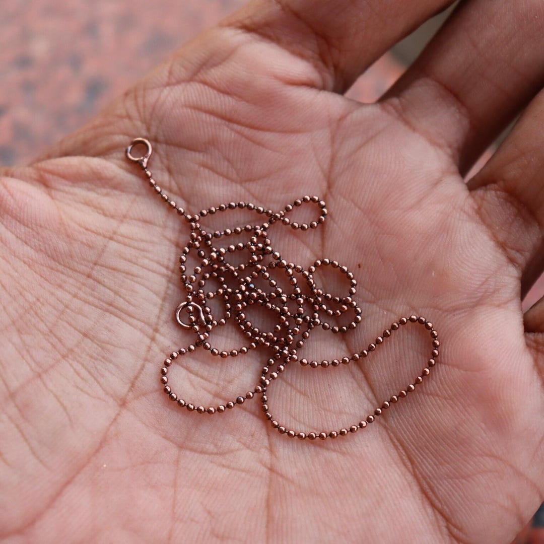 Handmade Copper Chain, 100% Solid Copper Chain, Heavy Design Copper ...