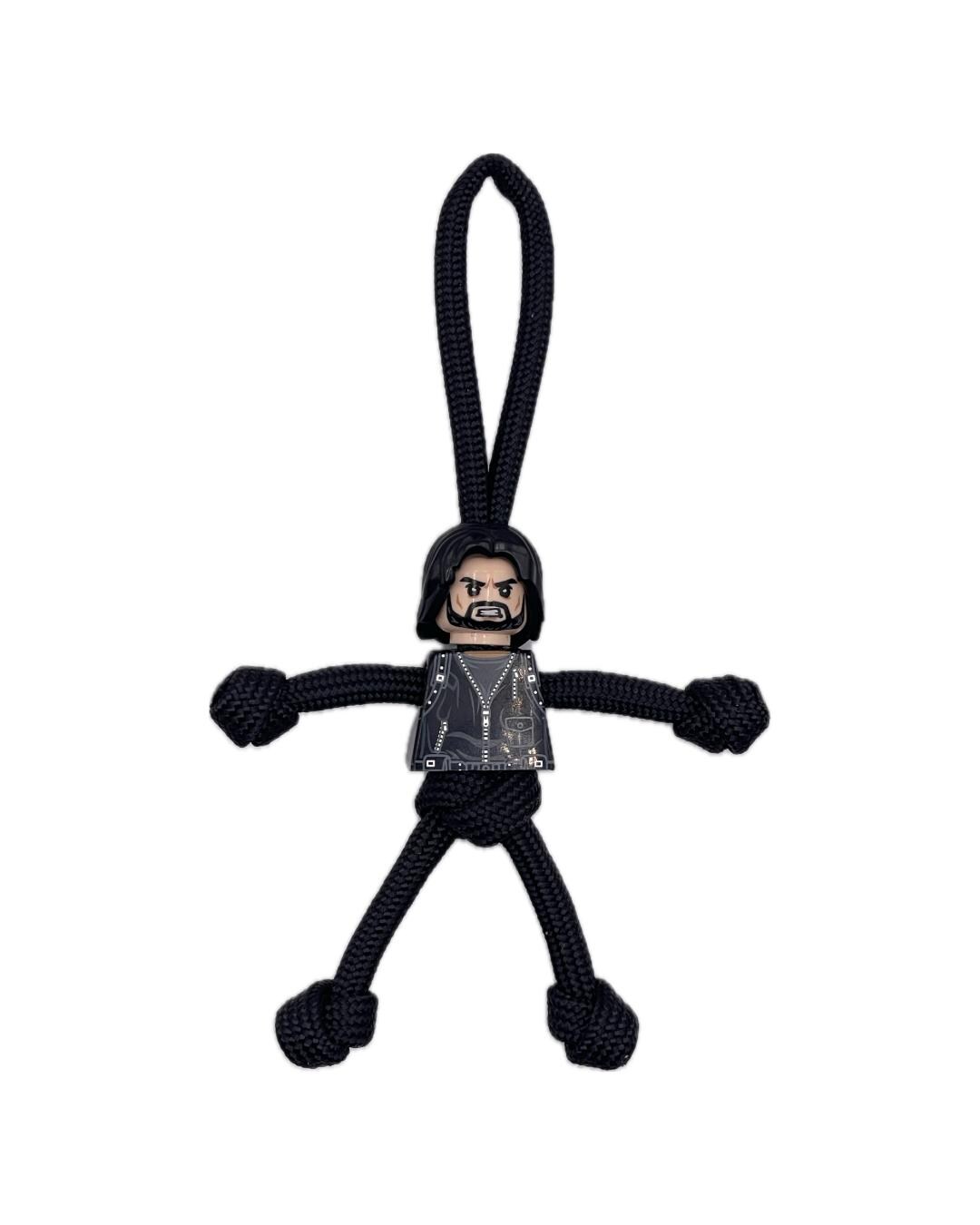 Winter Soldier Paracord Minifigure Keychain, Bucky Barnes, Marvel ...
