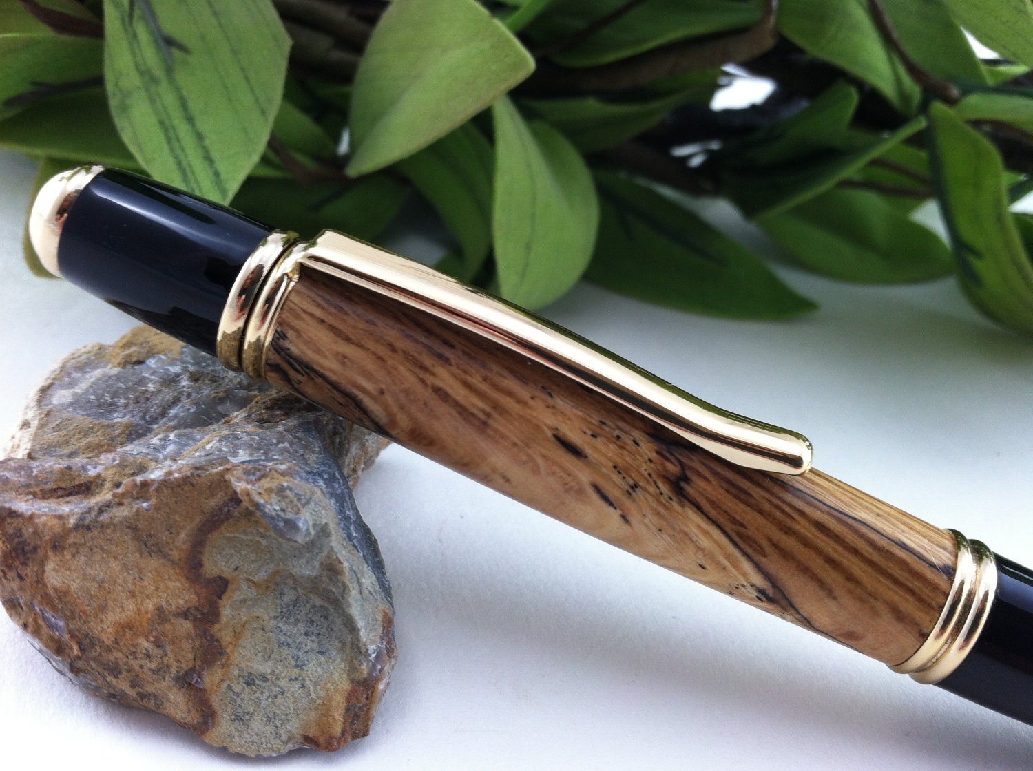 Grandmas Tennessee Oak Burl Hand-Crafted Wood Writing Pen | Etsy