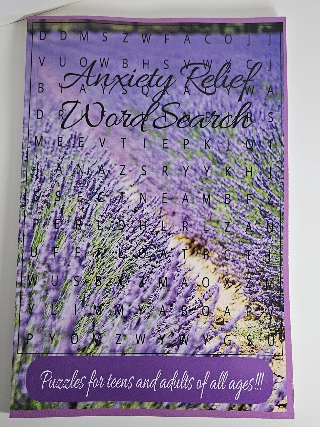 Anxiety Relief Word Search Puzzles: Stress Relief Activity Book (PDF ...