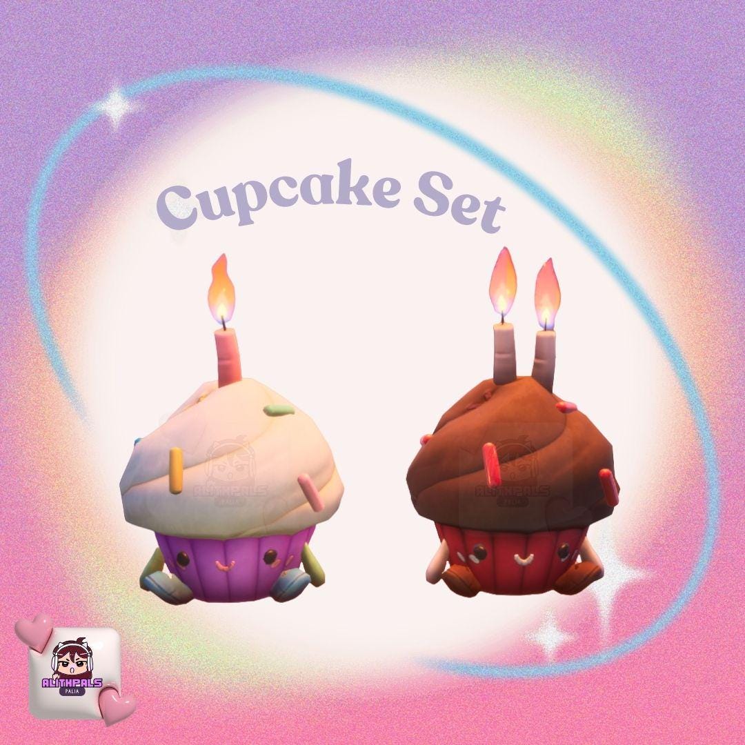 Palia Cupcake Plushies Set - Etsy