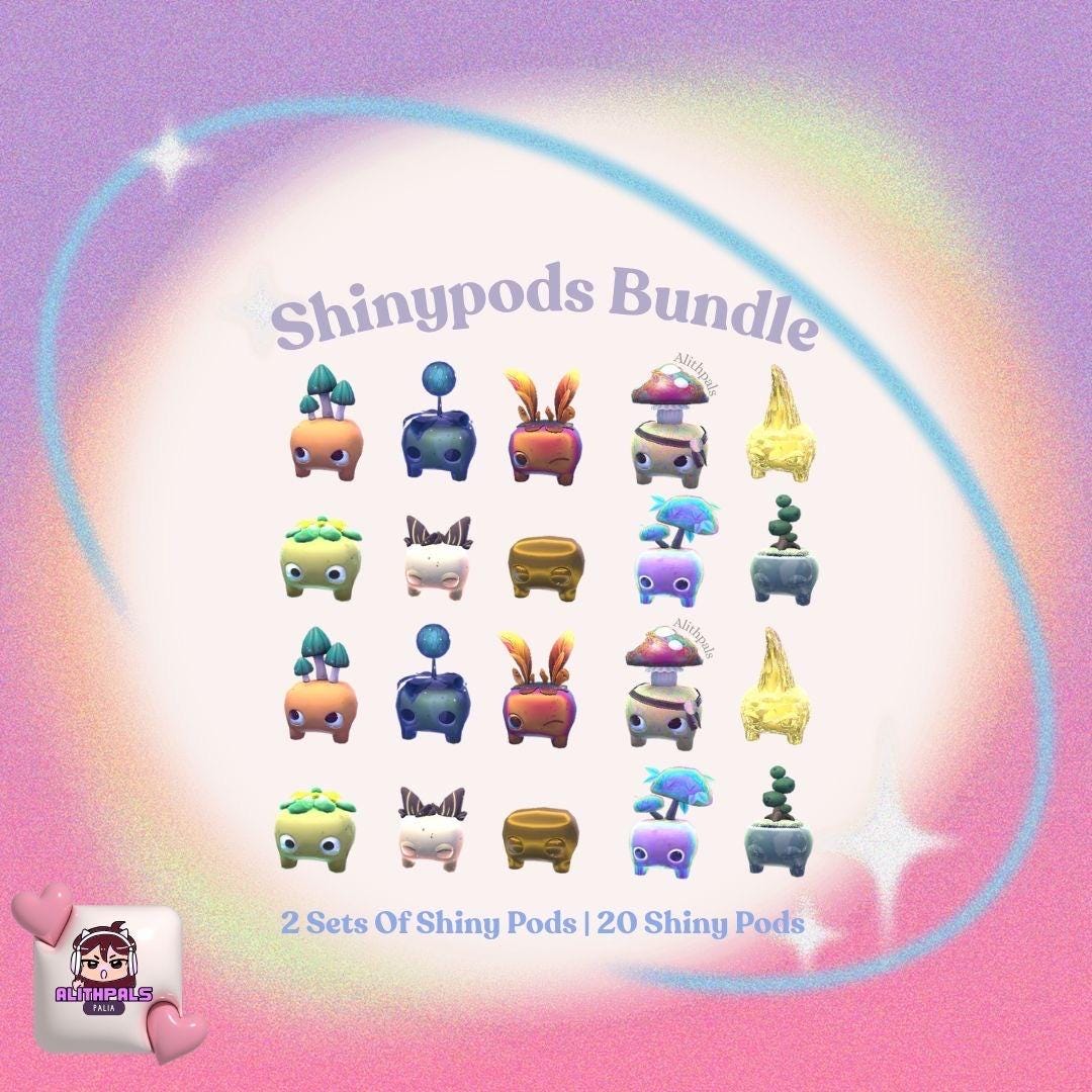 Palia Shiny Pods Fullset Bundle | 20 Shinypod [NEW] - Etsy