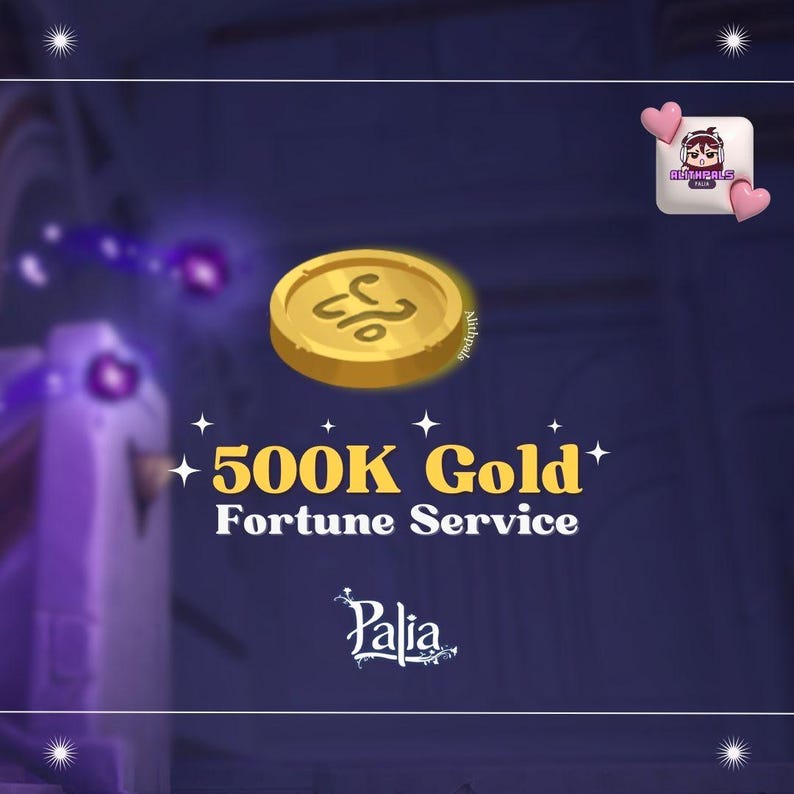 Palia - 500K Gold - Etsy