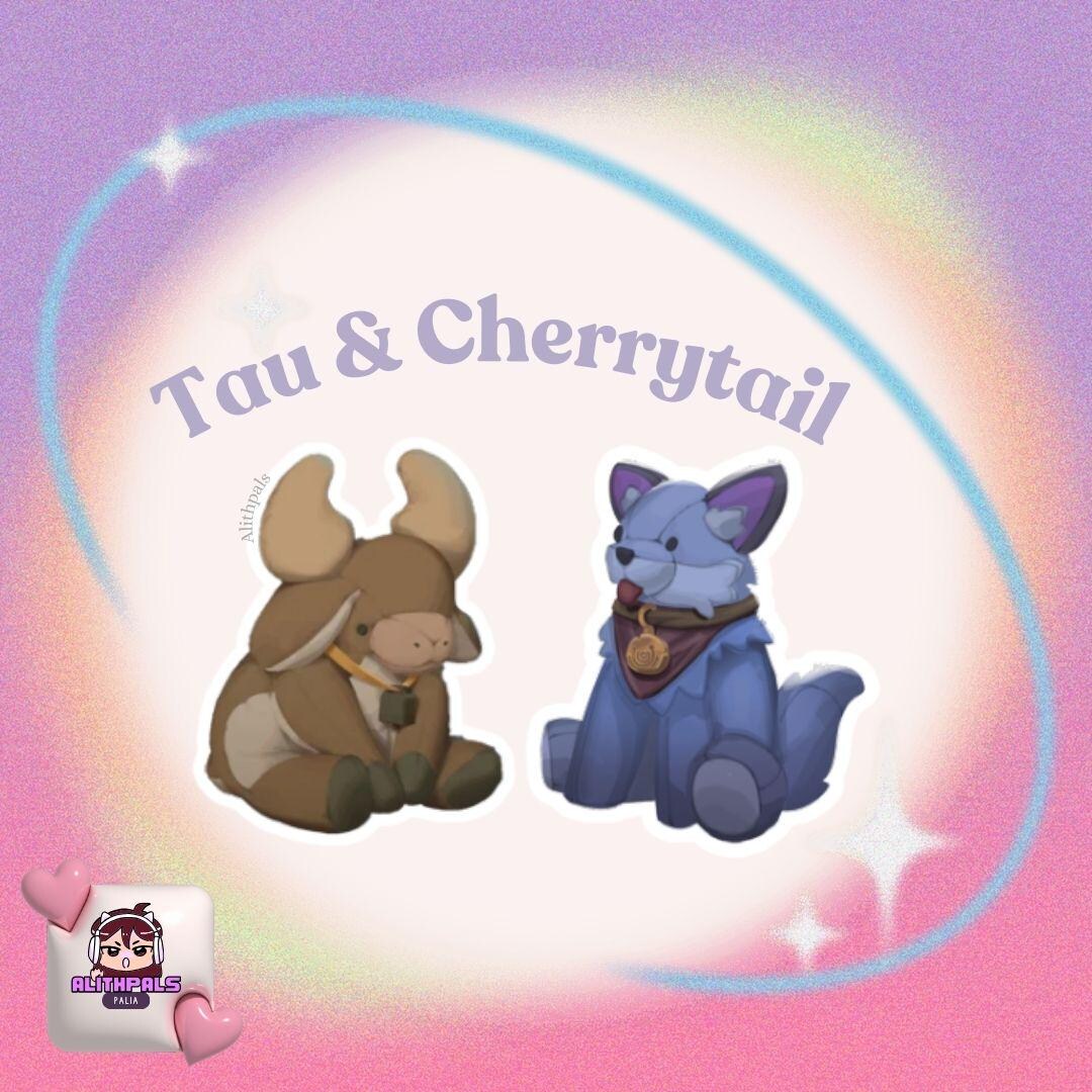 Palia Life-sized Tau Plushie & Cherrytail - Etsy