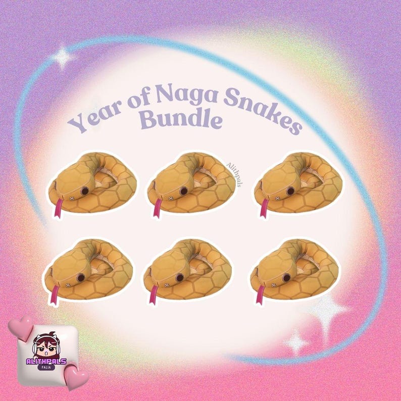 Palia Lunar Year of Naga Snakes Bundle [6] - Etsy
