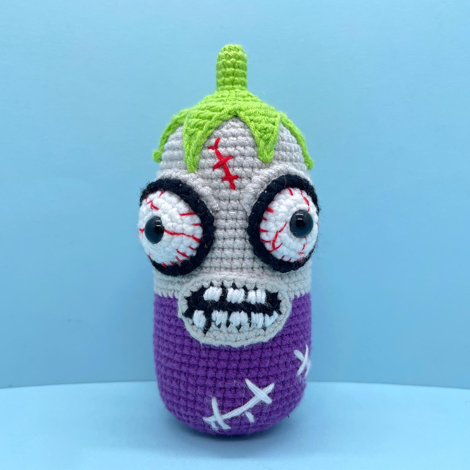 Zombie Vegetable Crochet Pattern PDF Amigurumi Halloween Plush DIY ...