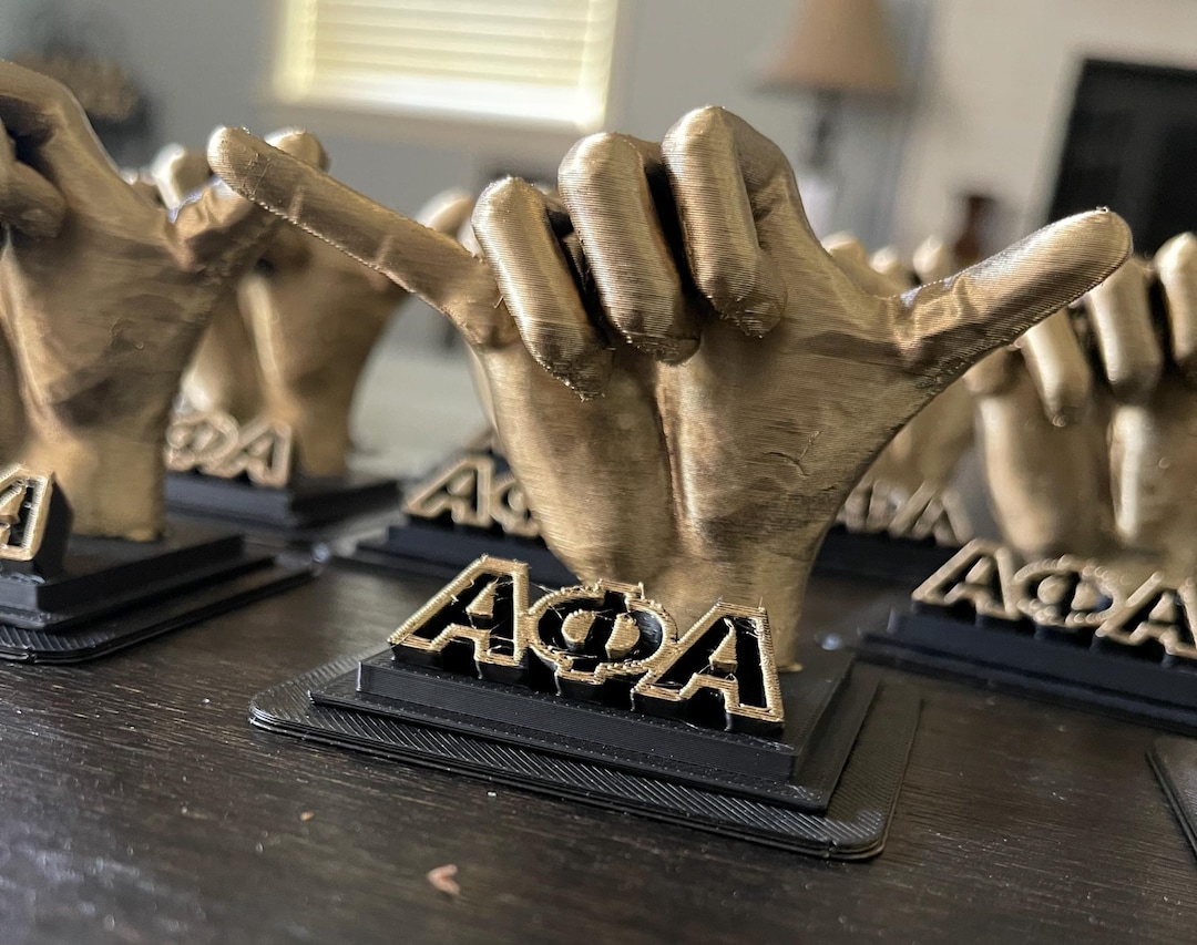 Alpha Phi Alpha 3D Printed Hand Sign Statue - Etsy