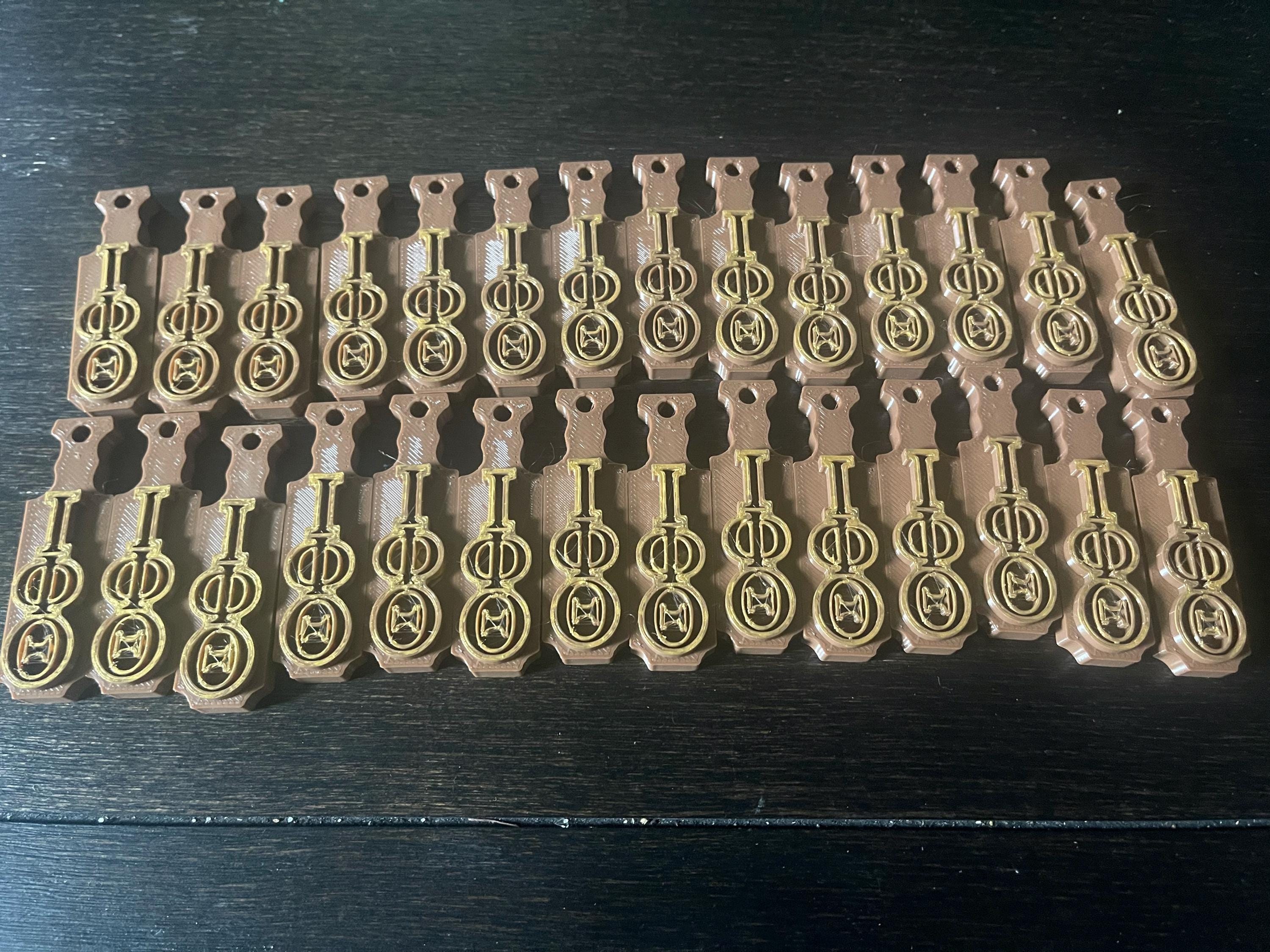 Iota Phi Theta 3D Printed Mini Paddle Keychain - Etsy