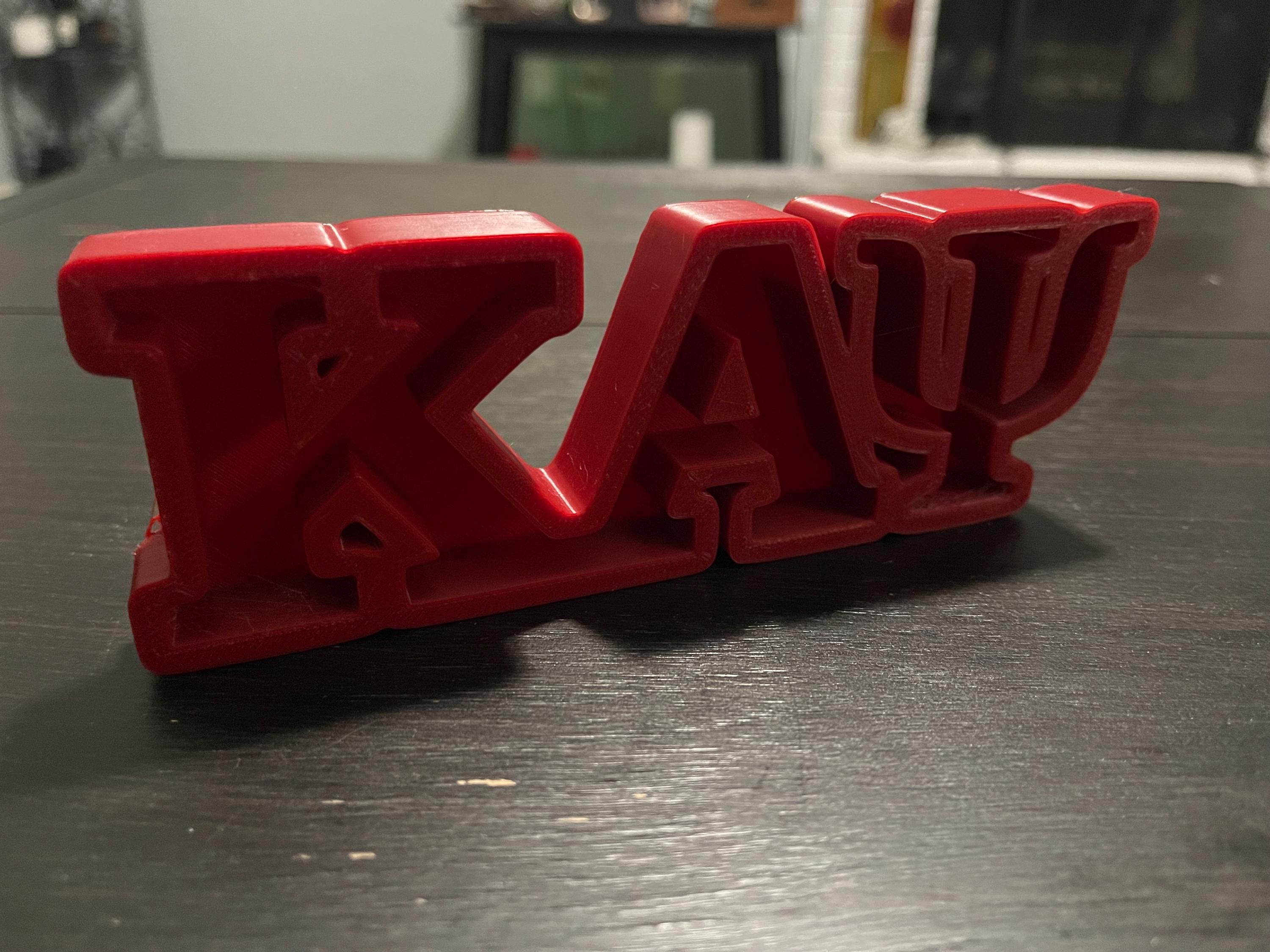 Kappa Alpha Psi 3D Printed Letters - Etsy