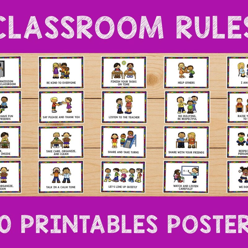 Classroom Rules - Etsy