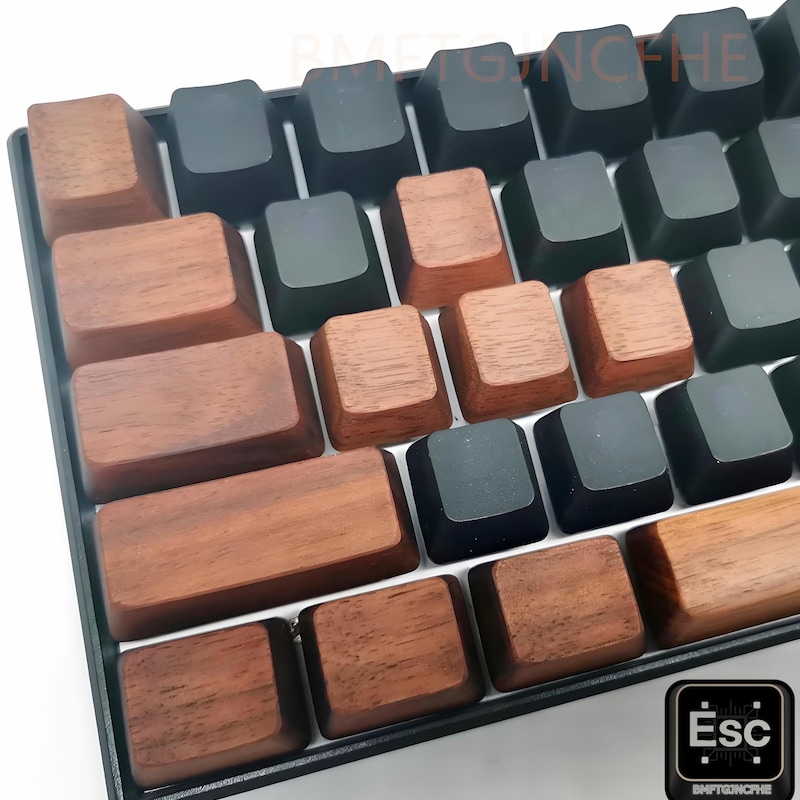 Wooden Keycaps - Etsy