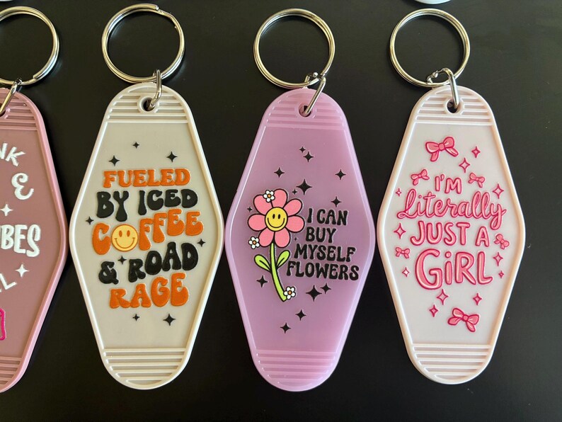 Funny, Girlie Keychains - Etsy