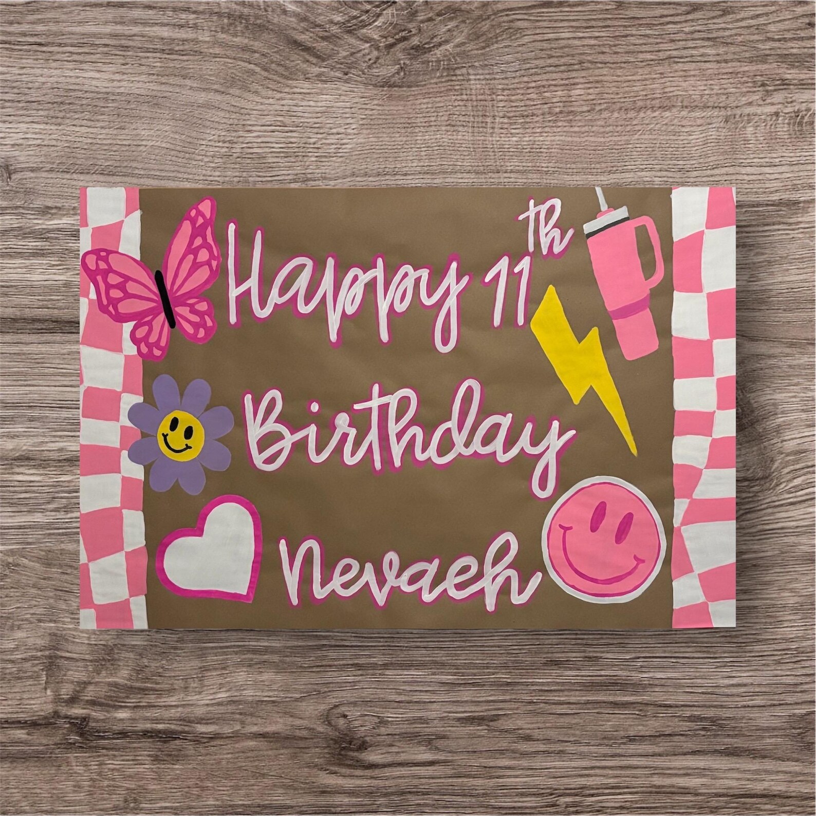 Personalized Printed Butcher Paper Banner: Custom Party Decor - Etsy