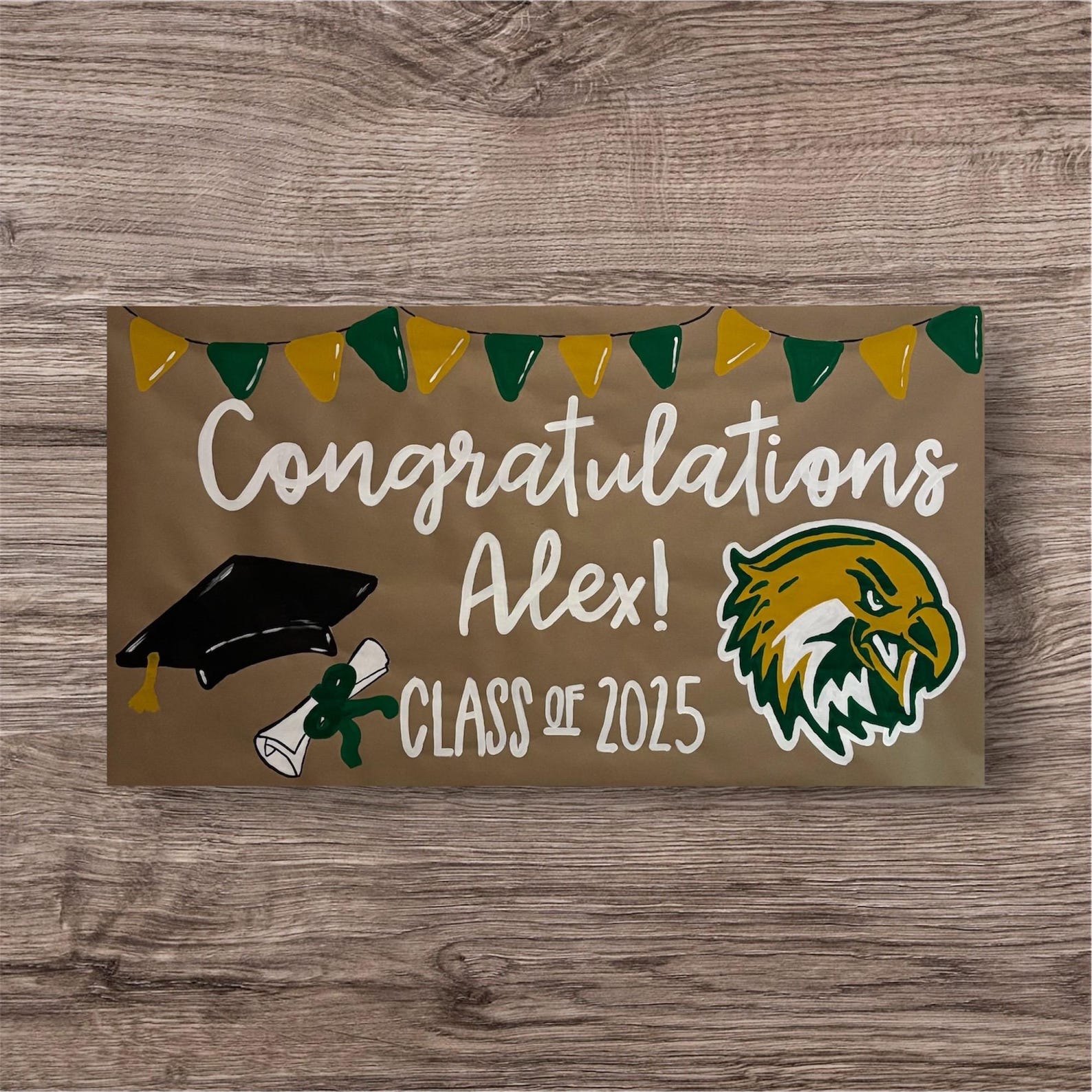 Personalized Printed Butcher Paper Banner: Custom Party Decor - Etsy