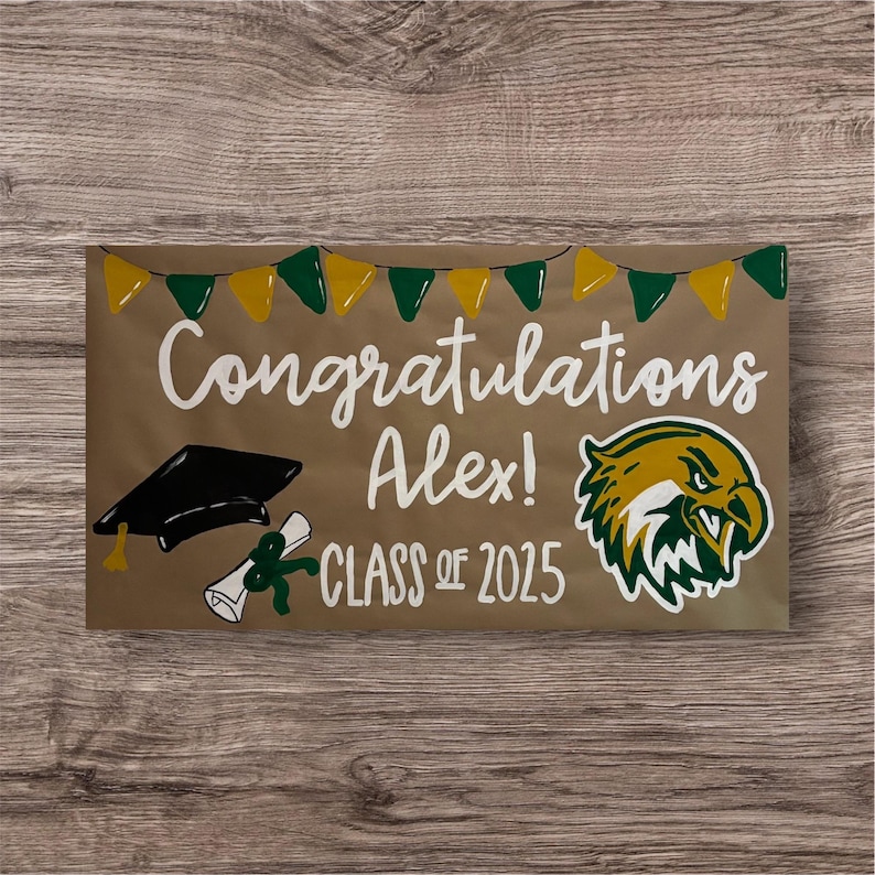 Personalized Printed Butcher Paper Banner: Custom Party Decor - Etsy