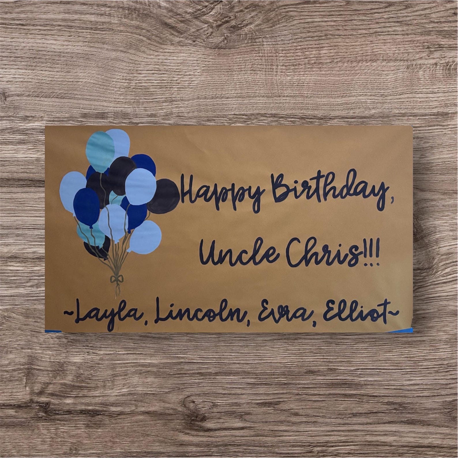 Personalized Printed Butcher Paper Banner: Custom Party Decor - Etsy