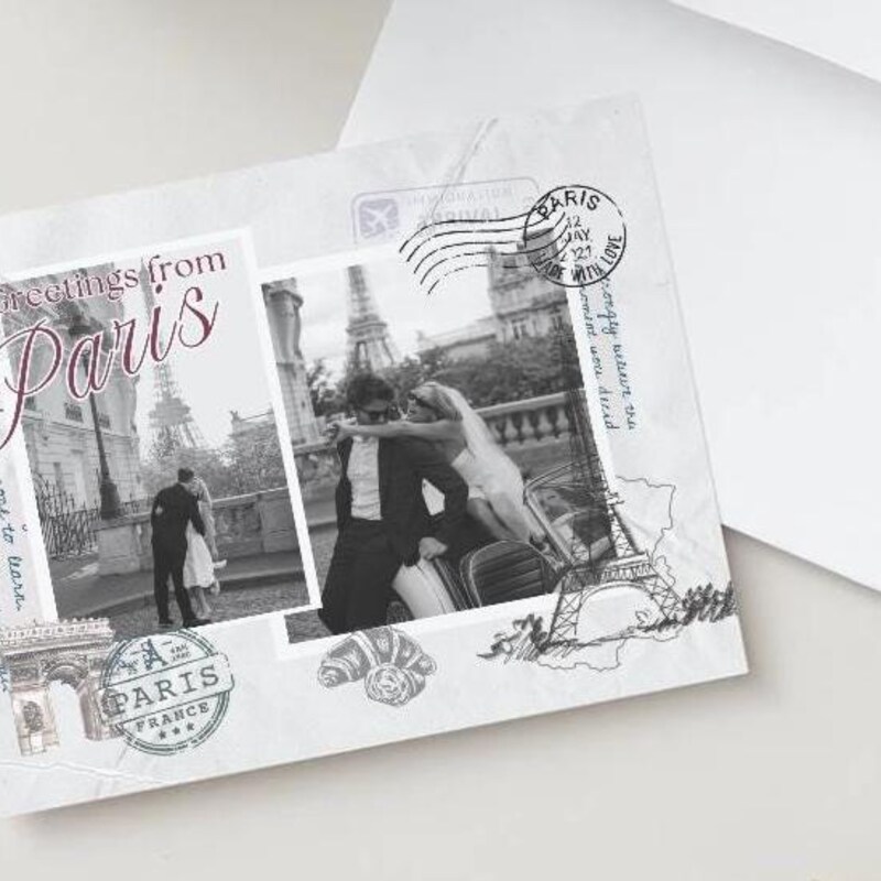 Paris Postcards - Etsy