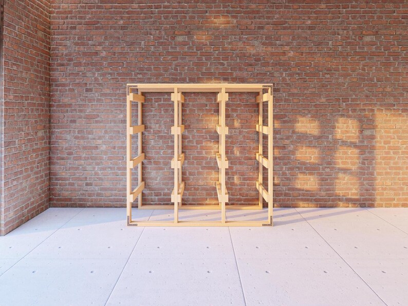 DIY Tote Storage Rack Plan | 3x4 12-unit for 27 Gallon Totes | PDF ...