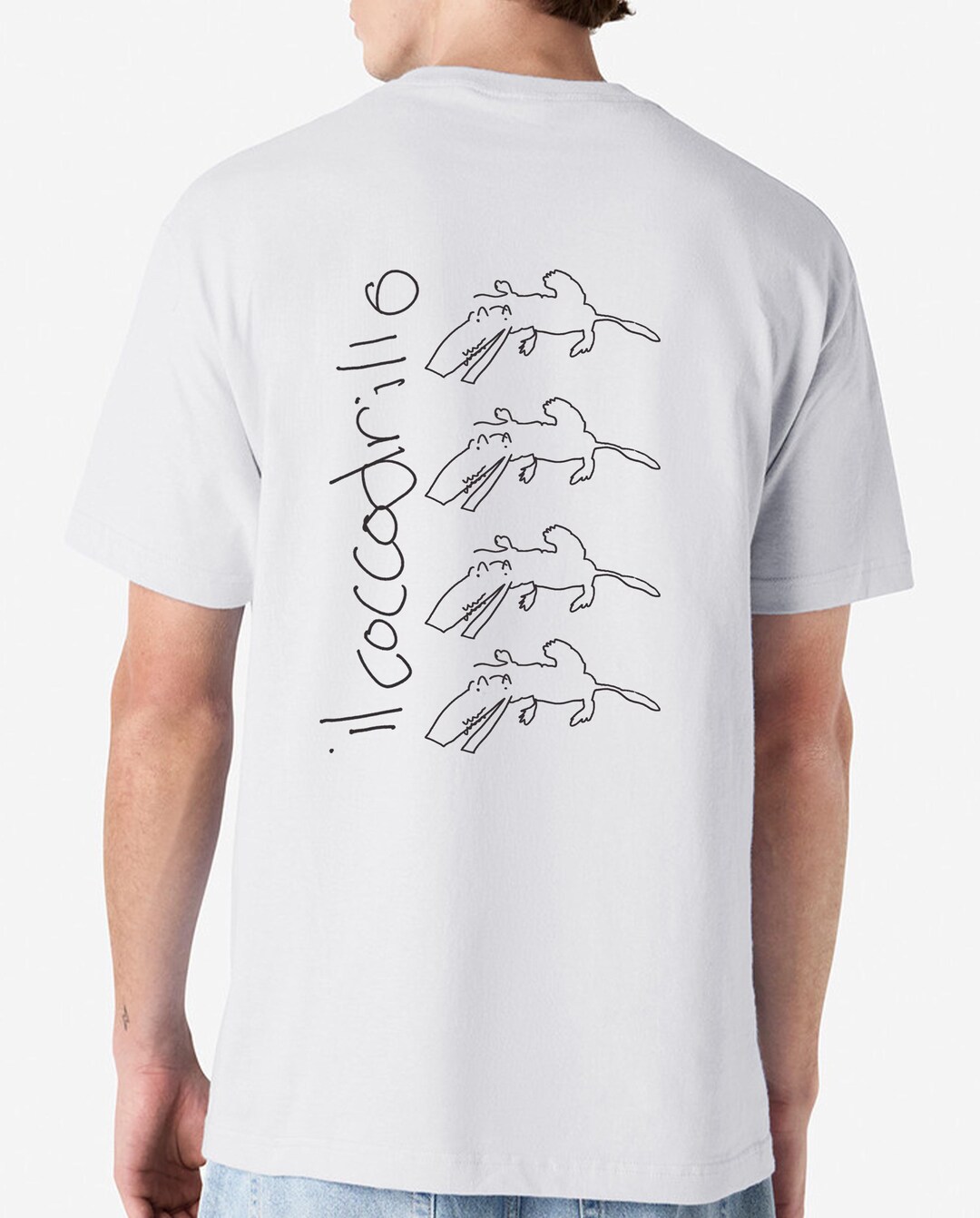 Il Coccodrillo, Cute Italian Crocodile T-shirt, Il Coccodrillo Come Fa ...