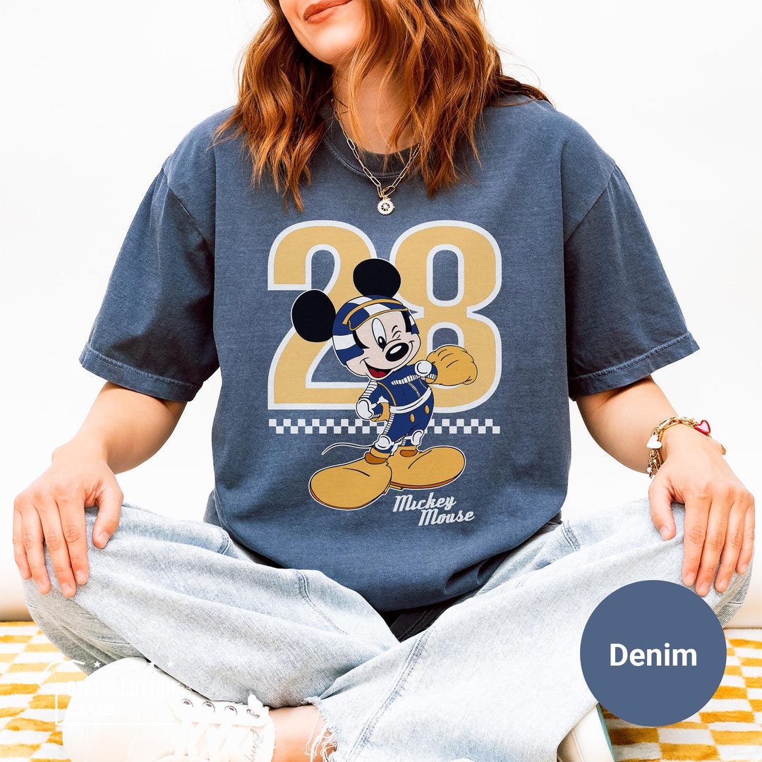 Retro Checkerboard Vintage Style Mickey Mouse 28 Disney Est. 1928 ...