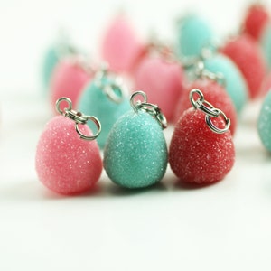 Food Charm, Candy Charm, Mini Food, Christmas Jewelry, Gum Drop ...