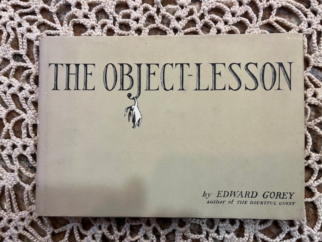 The Object Lesson by Edward Gorey - Etsy