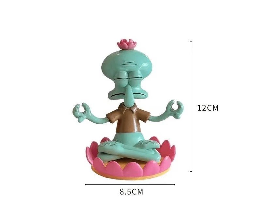 Squidward Tentacles Mobile Phone Holder Desktop Resin Ornament - Etsy