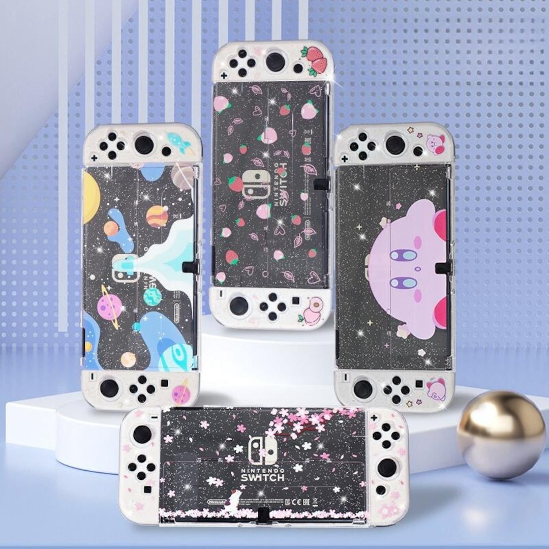 Nintendo Switch OLED Case Crystal Soft Case + Hard Case Pc + Tpu ...