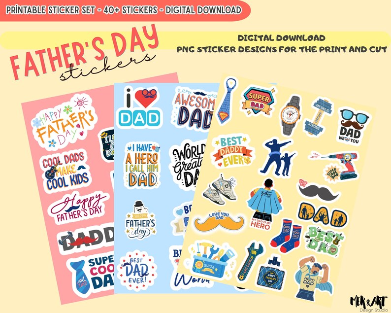 Father's Day Gift,father's Day Printable PNG Designs,father's Day ...