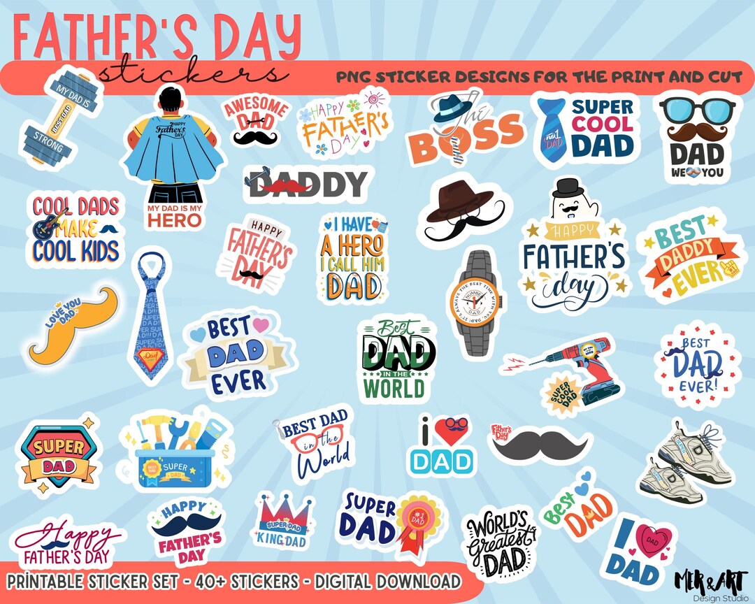 Father's Day Gift,father's Day Printable PNG Designs,father's Day ...