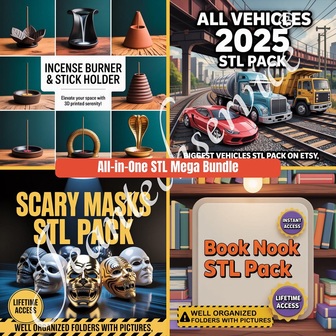 3D Print STL Files | 80,000+ Designs | Full Lifetime Access + Organized ...