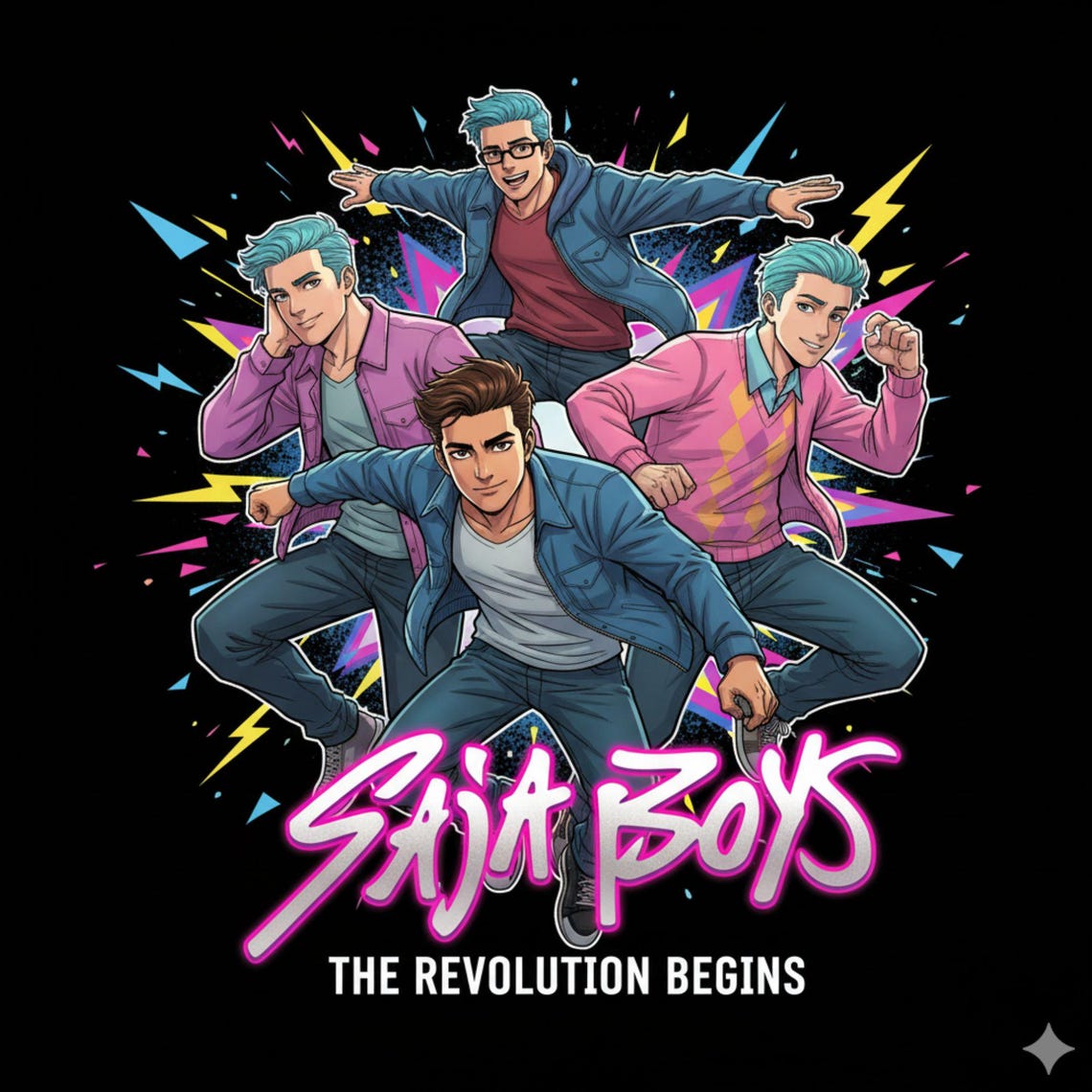 SAJA Boys PNG, Aja Boys Kpop Demon Hunters Png Bundle, Kpop Demon ...