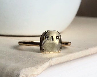 Tombstone Ring | Etsy