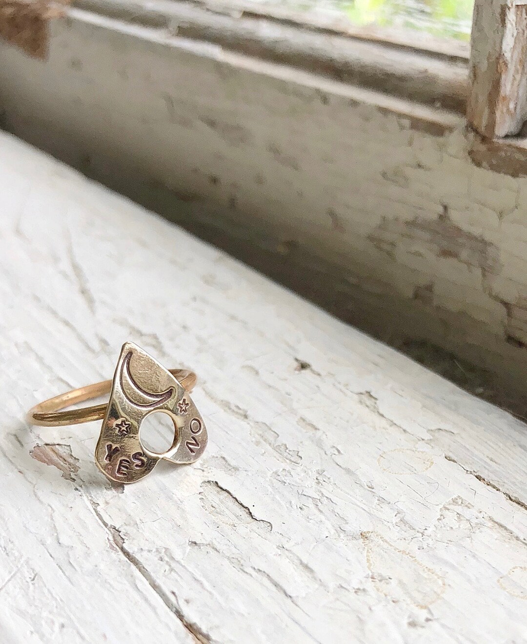 Planchette Ring - Etsy