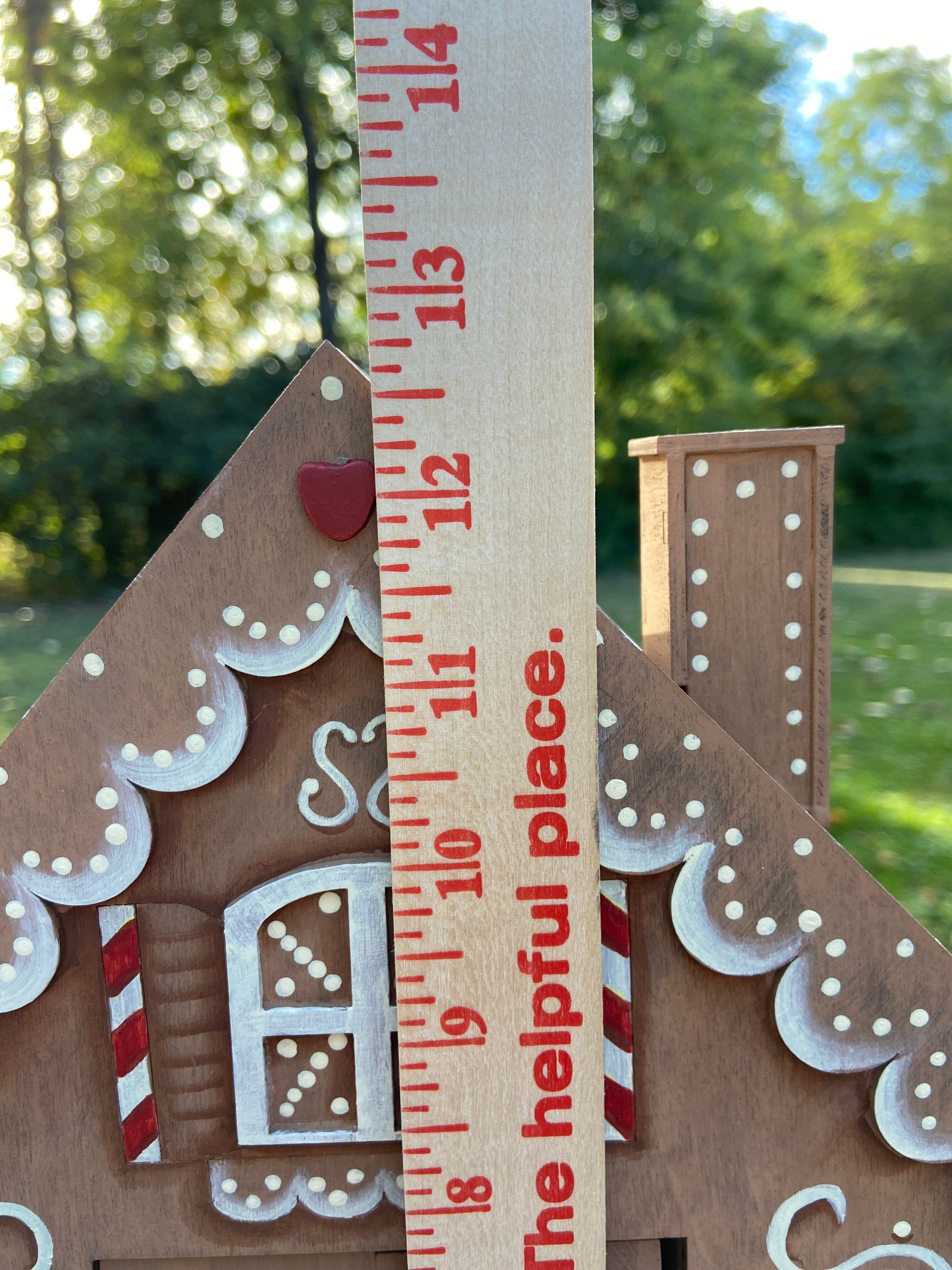 OOAK Hand Painted Gingerbread Advent Calendar - Etsy