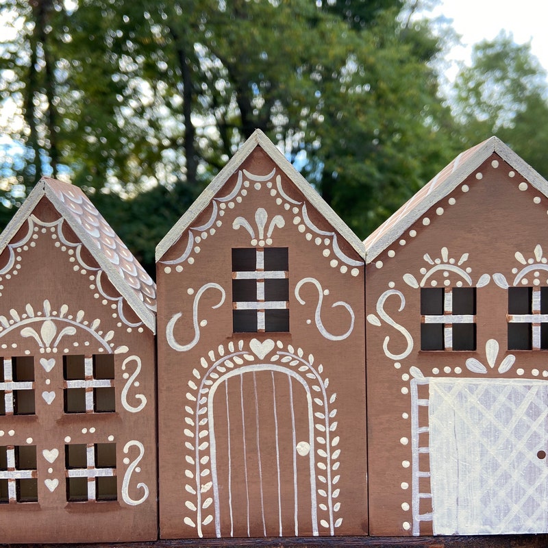 Painted Gingerbread - Etsy