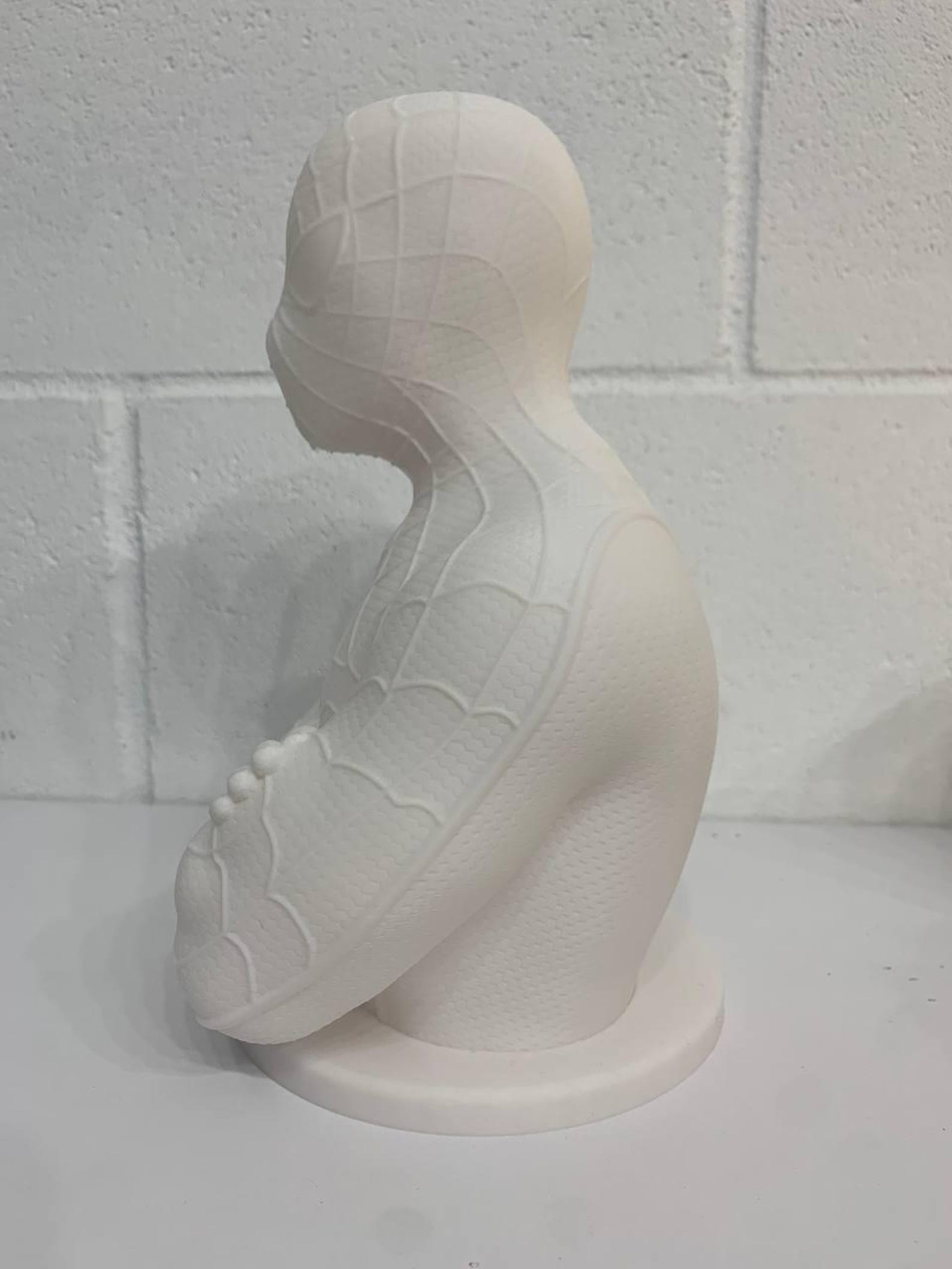 Hero Bust - Inspired by the Movie. A Lamp for a Real Fan. Hand Painting ...