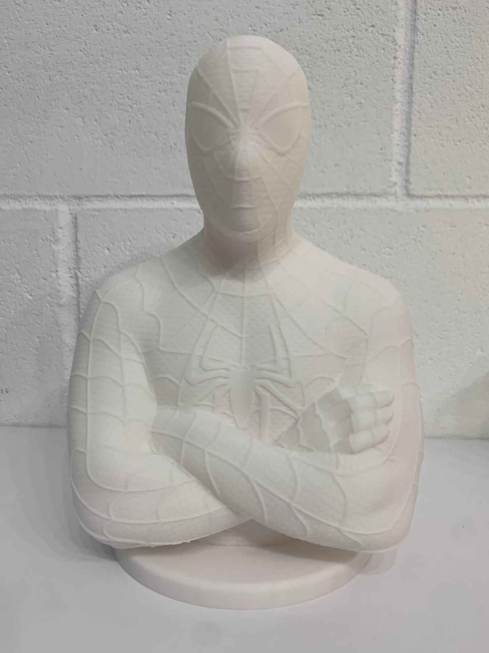 Hero Bust - Inspired by the Movie. A Lamp for a Real Fan. Hand Painting ...