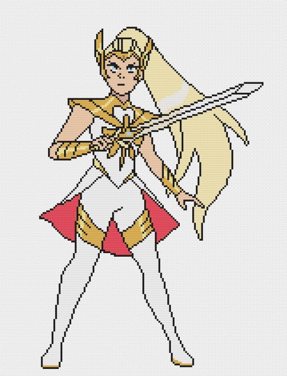She-ra 2.0 Princesses of Power Cross Stitch Pattern - Etsy