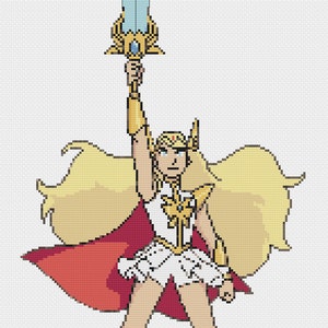 She-ra Cross Stitch Pattern - Etsy