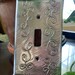 Silver Swirls Single Switch Plate Aluminum Light Switch Cover - Etsy