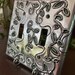 Leaves Leaf Green Silver Metal Double Toogle Switch Plate - Etsy