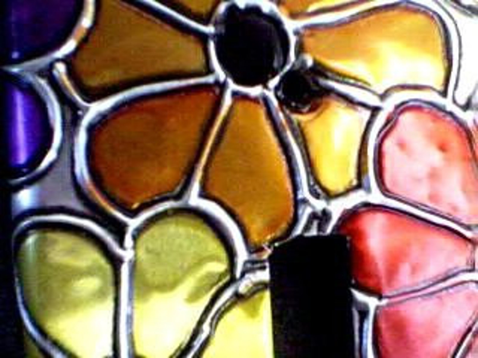 Flower Power Single Aluminum Handmade Silver Metal Switchplate Light ...
