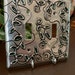 Leaves Leaf Green Silver Metal Double Toogle Switch Plate - Etsy
