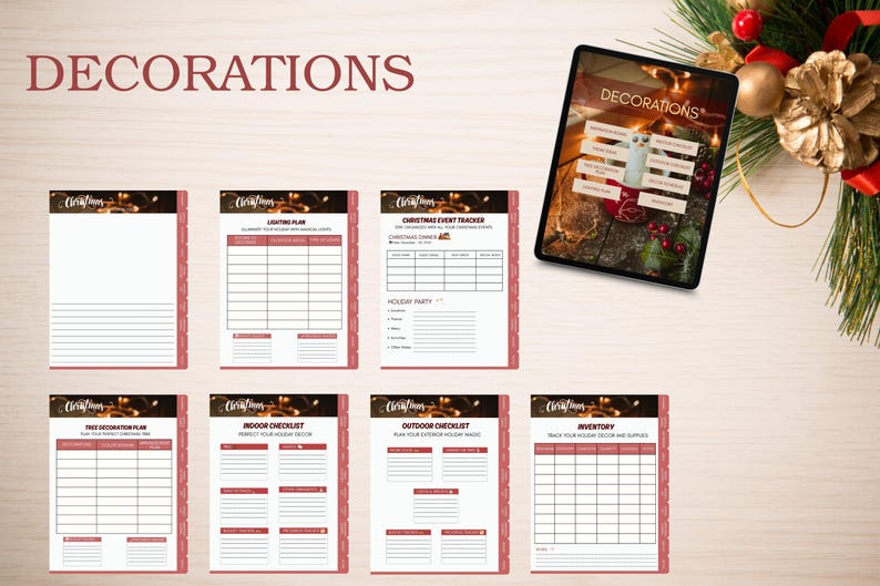 Christmas Planner 2026 | Digital Holiday Planner PDF | Ultimate ...