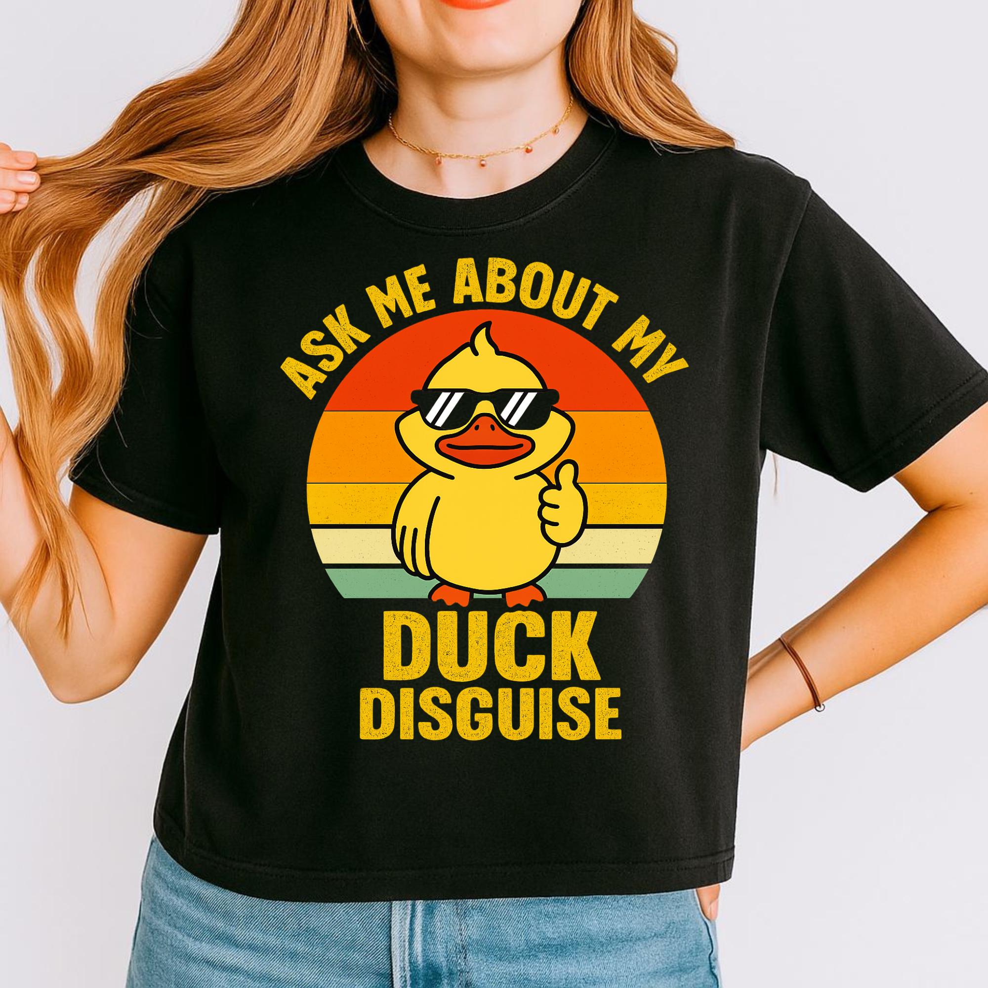 Funny Duck Disguise PNG SVG: Meme Shirt Design (digital Download - Etsy