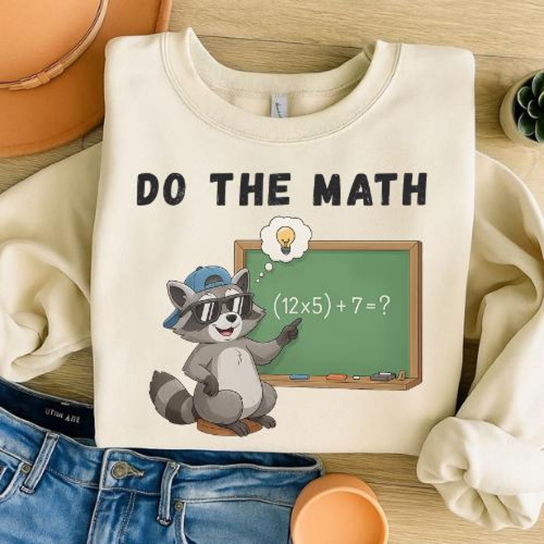 Do the Math 67 Meme Raccoon PNG SVG, Do the Math 67 Meme Png, Funny ...