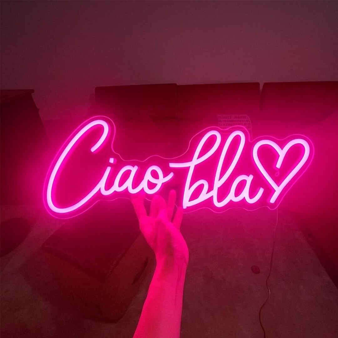 Personalized LED Neon Name Sign: Custom Home Decor Light - Etsy