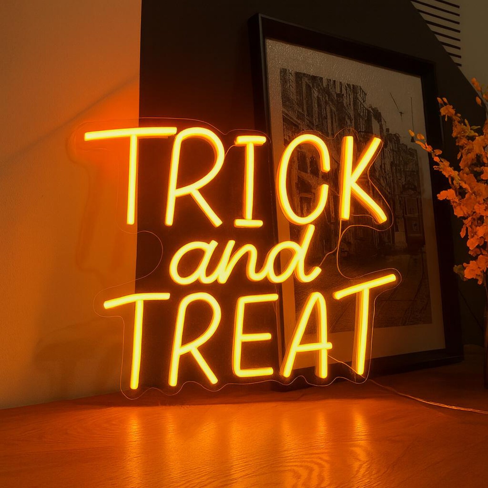 Custom Spooky Halloween Neon Sign | Boo LED Neon Light Decor! - Etsy